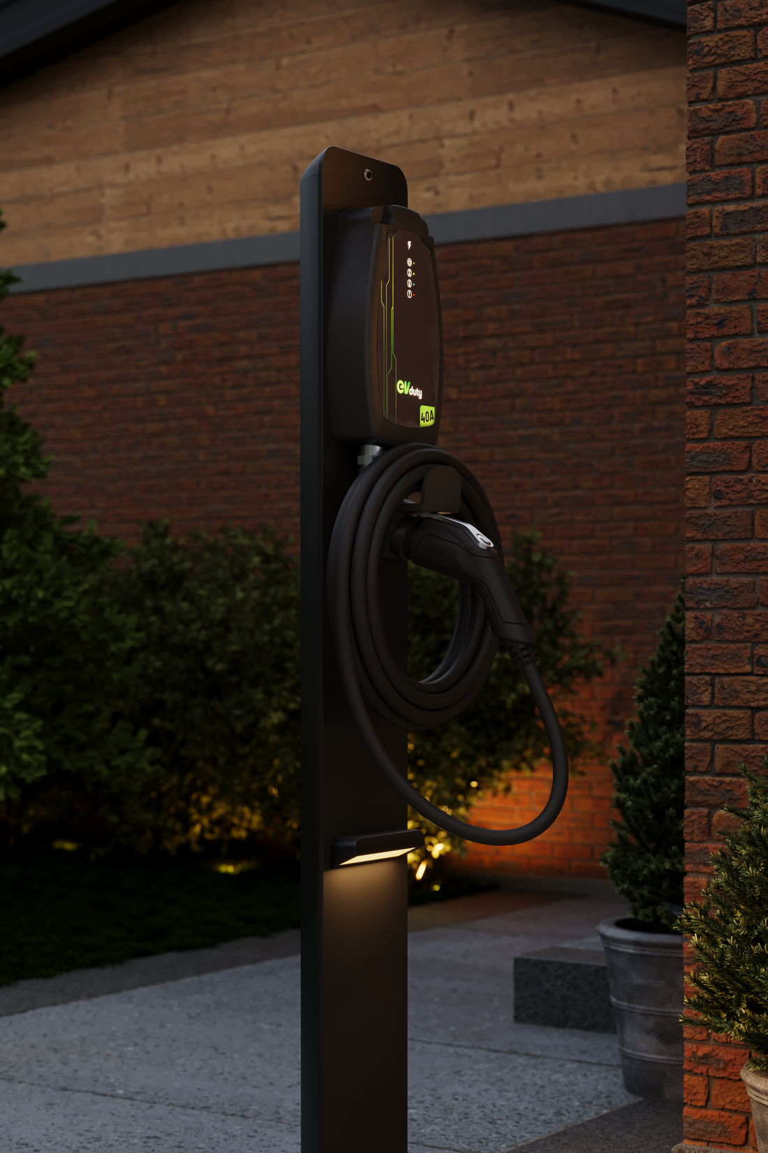 Universal Pedestal for EV Charging Station • Made in Canada • Snoc – SNOC